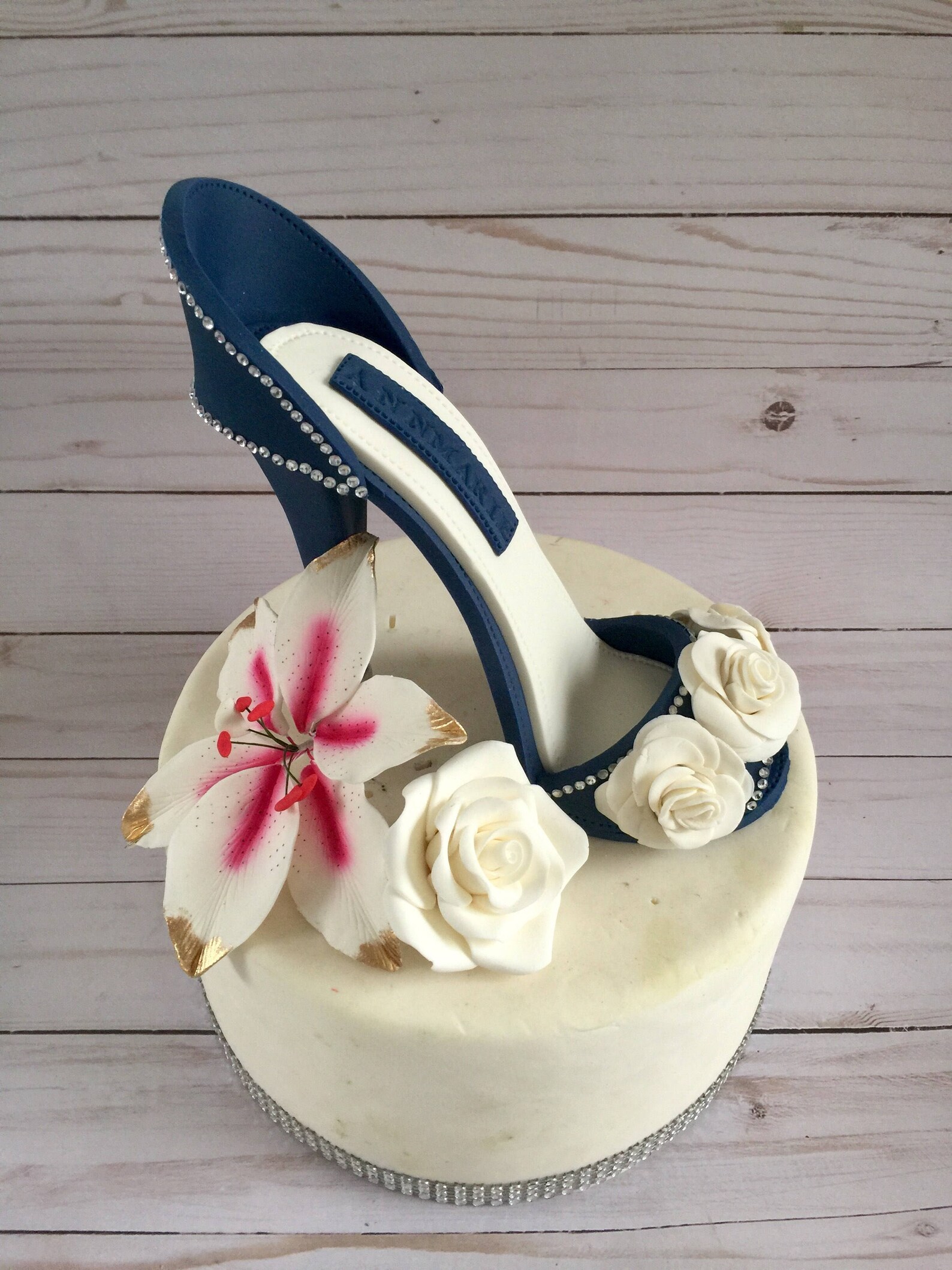 Gumpaste High Heel Cake Topper Fondant High Heel Cake Topper | Etsy