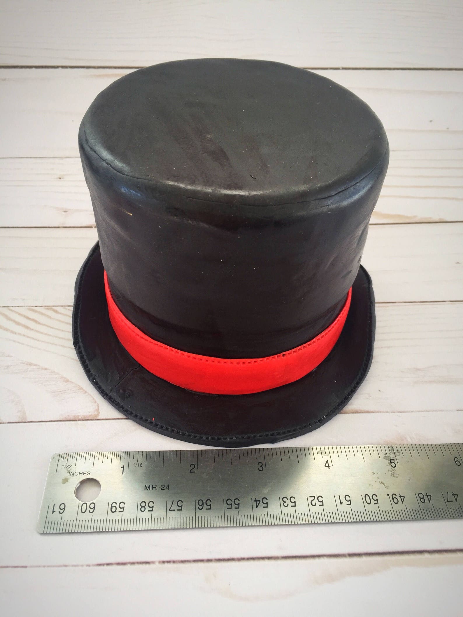 Top Hat Cake Topper Gumpaste Top Hat Fondant Top Hat - Etsy