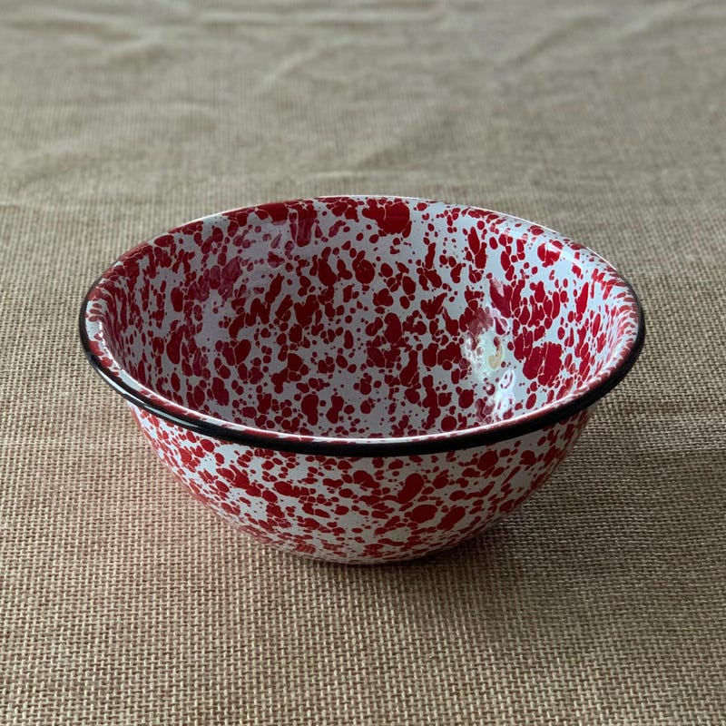 Enamel Mixing Bowl - Etsy
