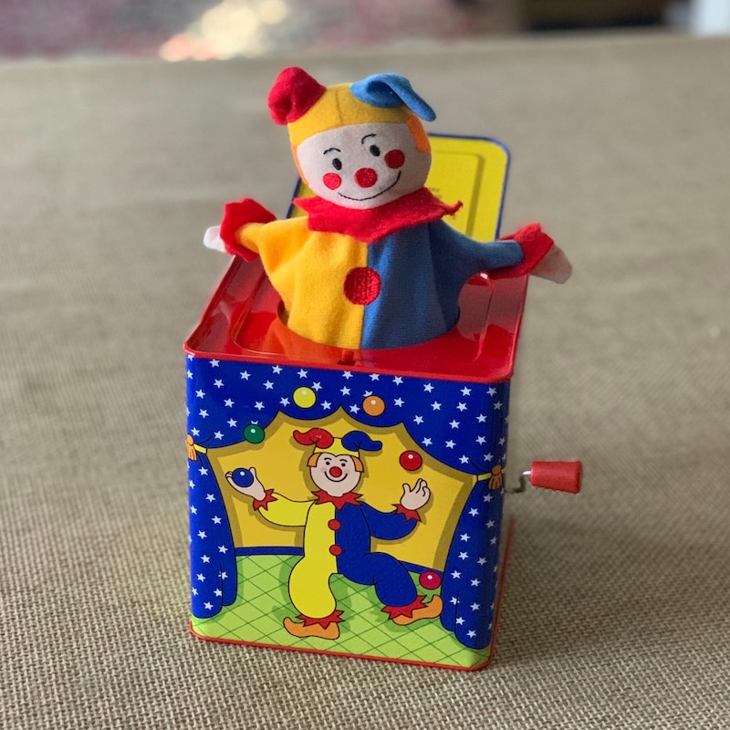 Jack in the Box Toy - Etsy