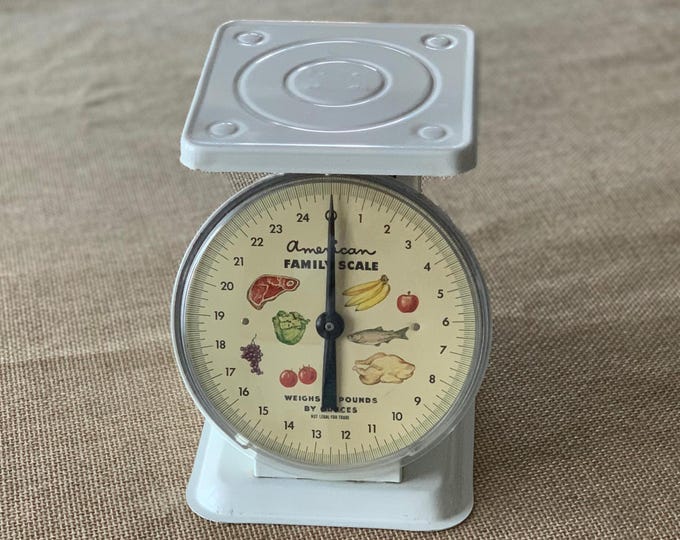 Vintage Mechanical Kitchen Scale Farmhouse Kitchen Decor Functional ...