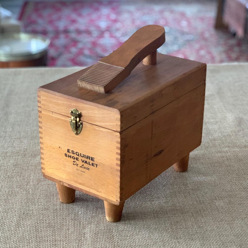 Shoe Shine Stand - Etsy