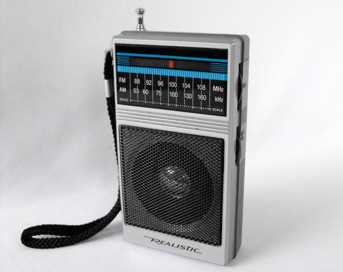 Vintage Transistor Radio Shack Realistic Tandy 12-718 From the 1980s ...