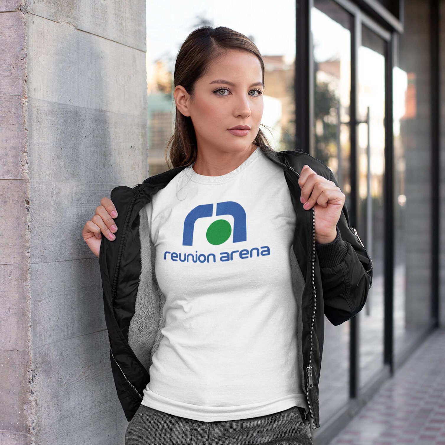 Reunion Arena Throwback T-shirt - Etsy