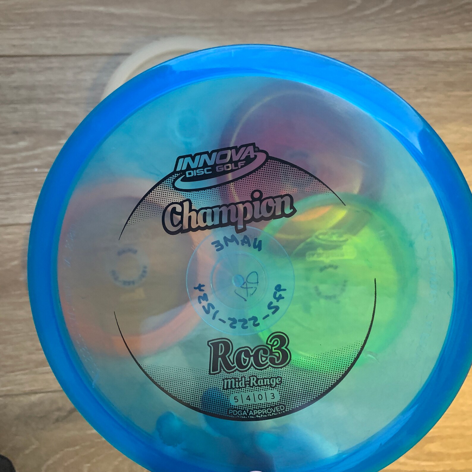Disc Golf Labels Clear Minis Personalized - Etsy