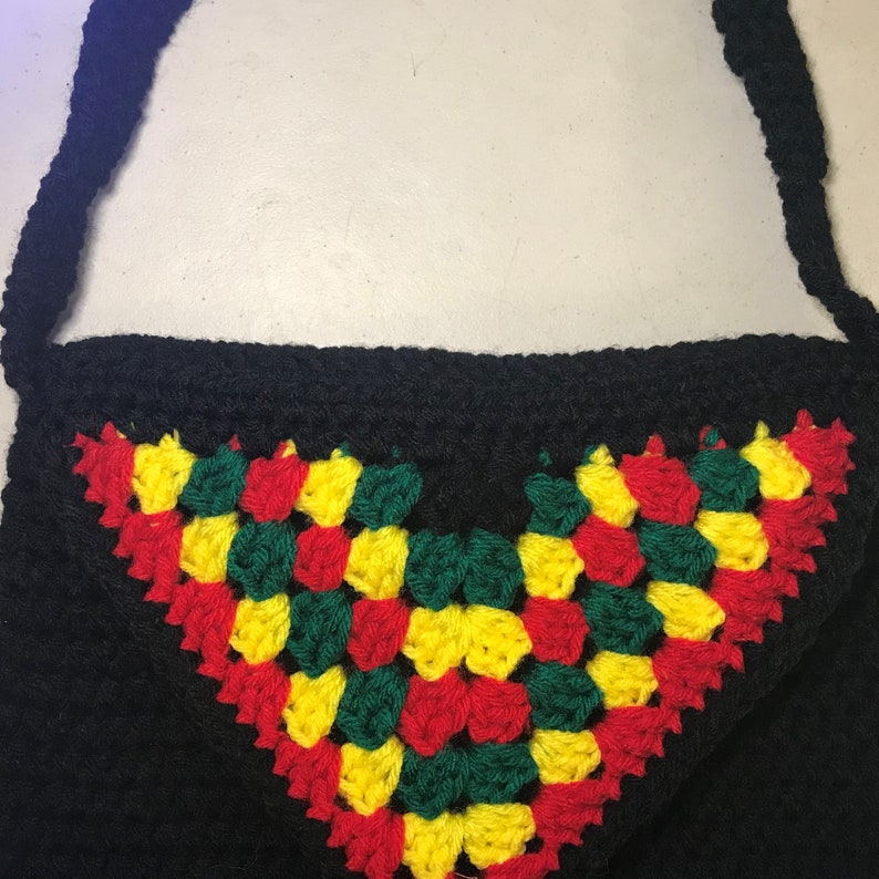 Rasta Vibes Purse CROCHET PATTERN Digital Download PDF - Etsy