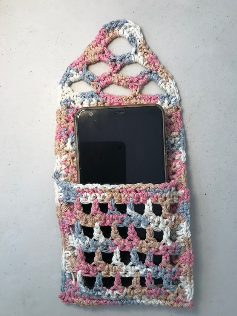 Crochet PATTERN - Hanging Cell Phone Holder PDF Digital Download - Etsy