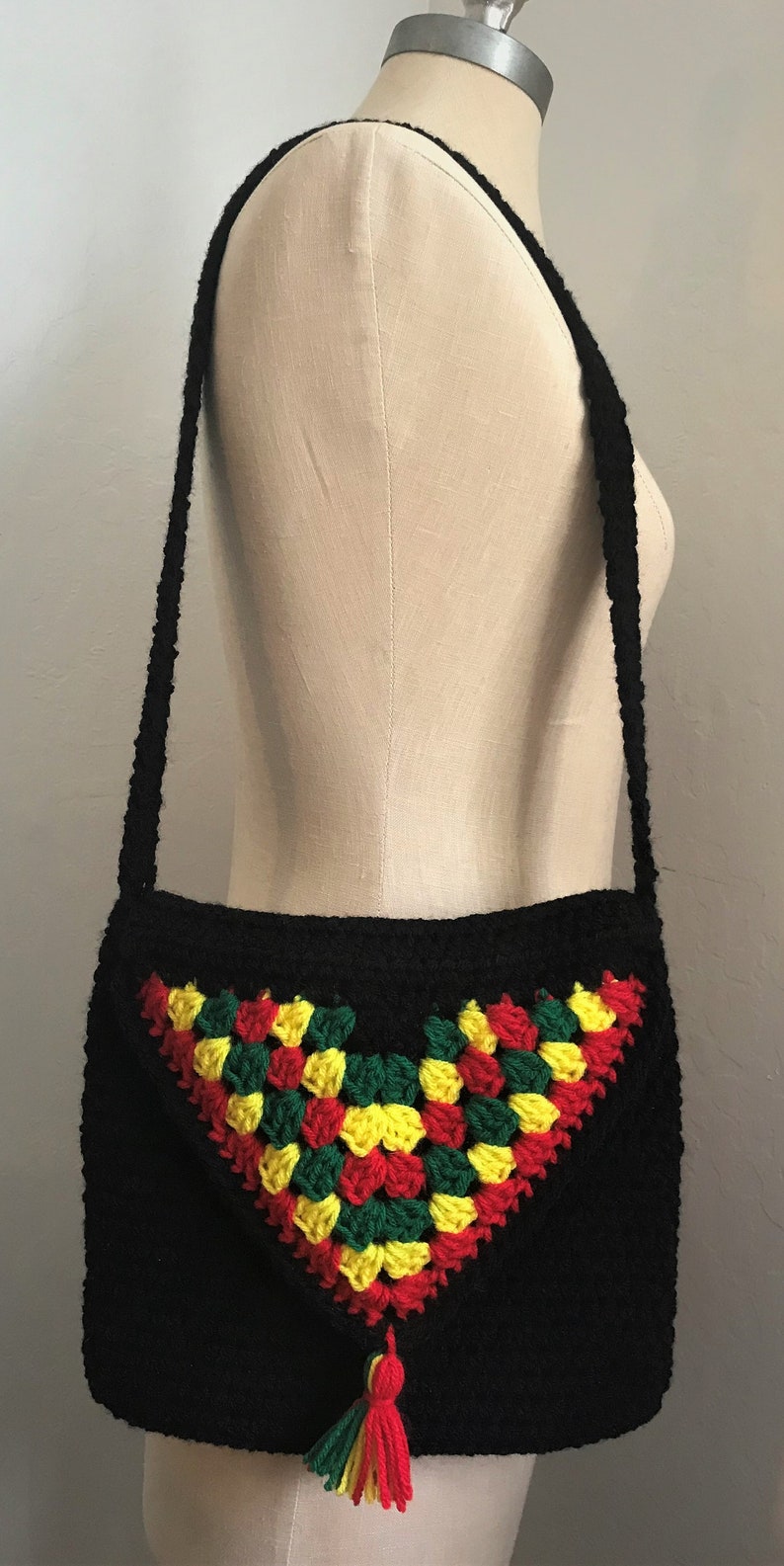 Rasta Vibes Purse CROCHET PATTERN Digital Download PDF - Etsy