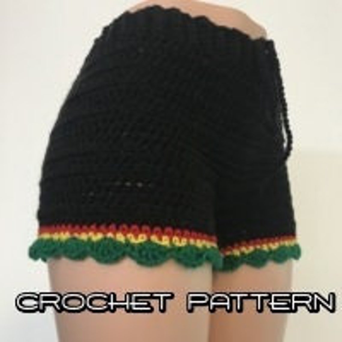 PATTERN: Shawty Shorts Crochet Pattern -womens XS-5X PDF Digital File ...