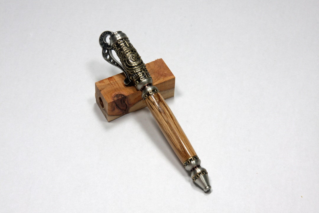 Steampunk Pen - Victorian Design, Pirate Ship Wood, Dr. Who Fan Gift ...