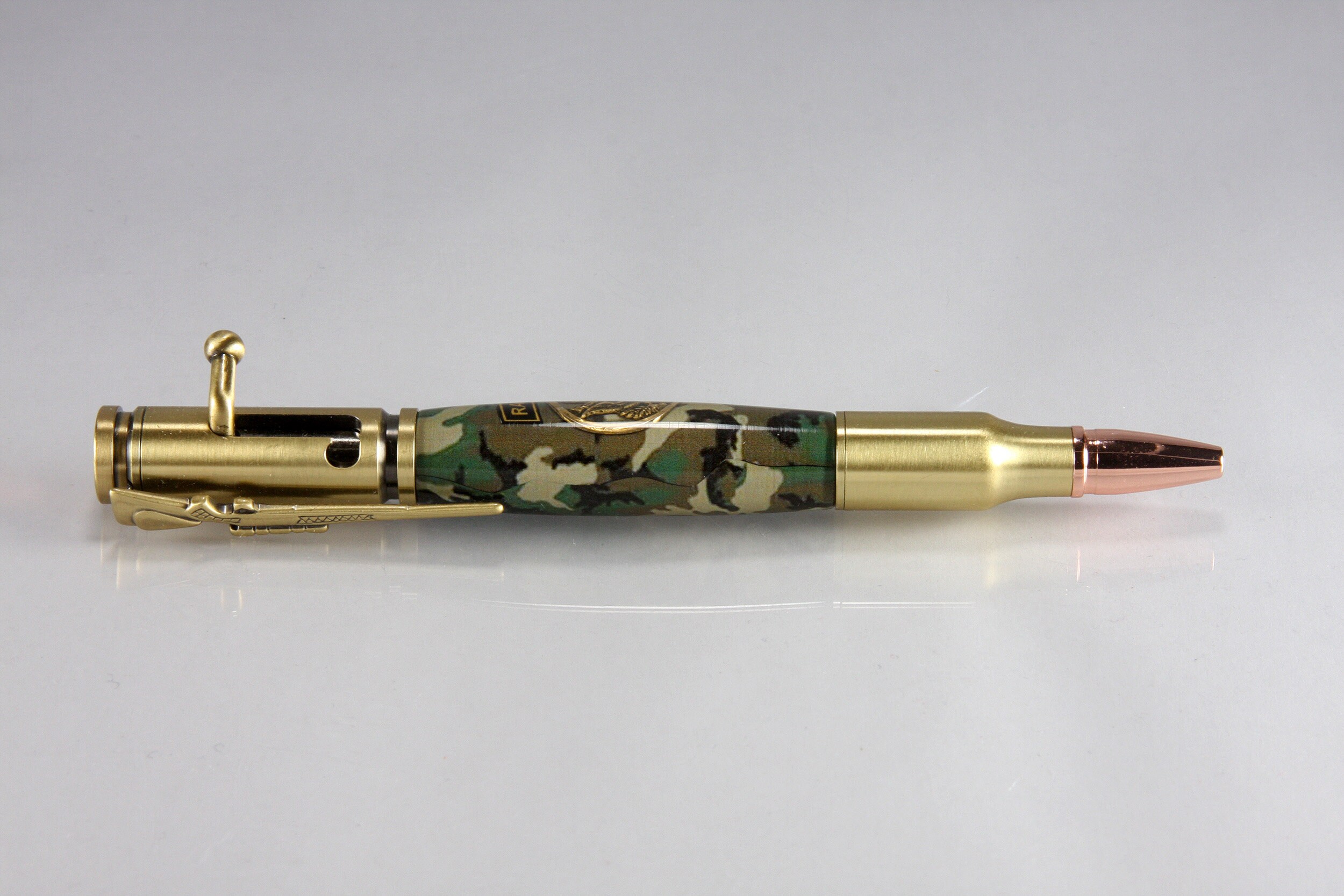 Handcrafted US Army Ranger Tribute Bolt Action Ballpoint Pen, Ideal ...