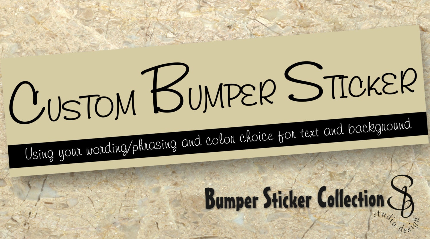 Custom Bumper Sticker - Etsy