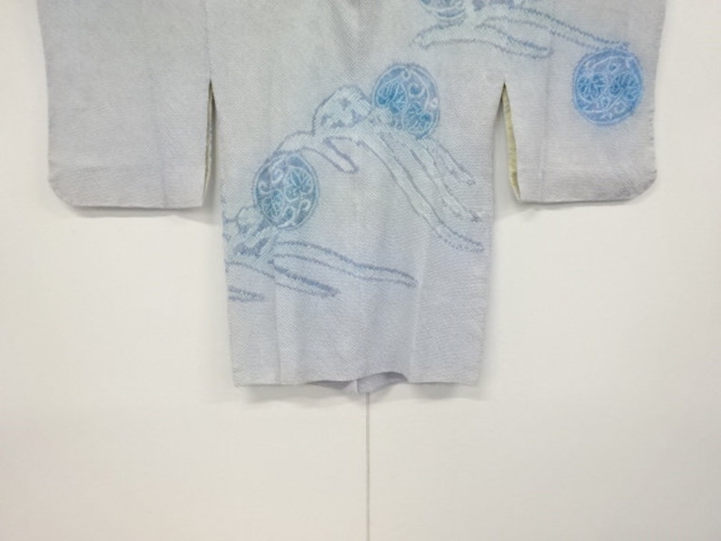 An Antique Japanese Kimono Michiyuki Coat/ All Shibori , Hand Twisted ...