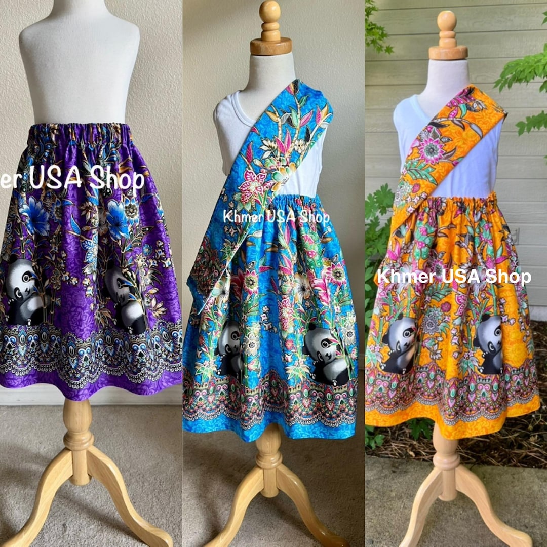 6T-9T Mini Sarong Skirt, Asian Style Sarong, Batik Sarong, Mini Sarong ...