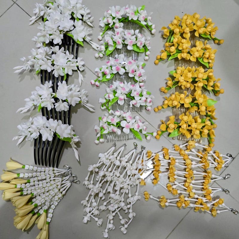 Lao Hair Flower - Etsy