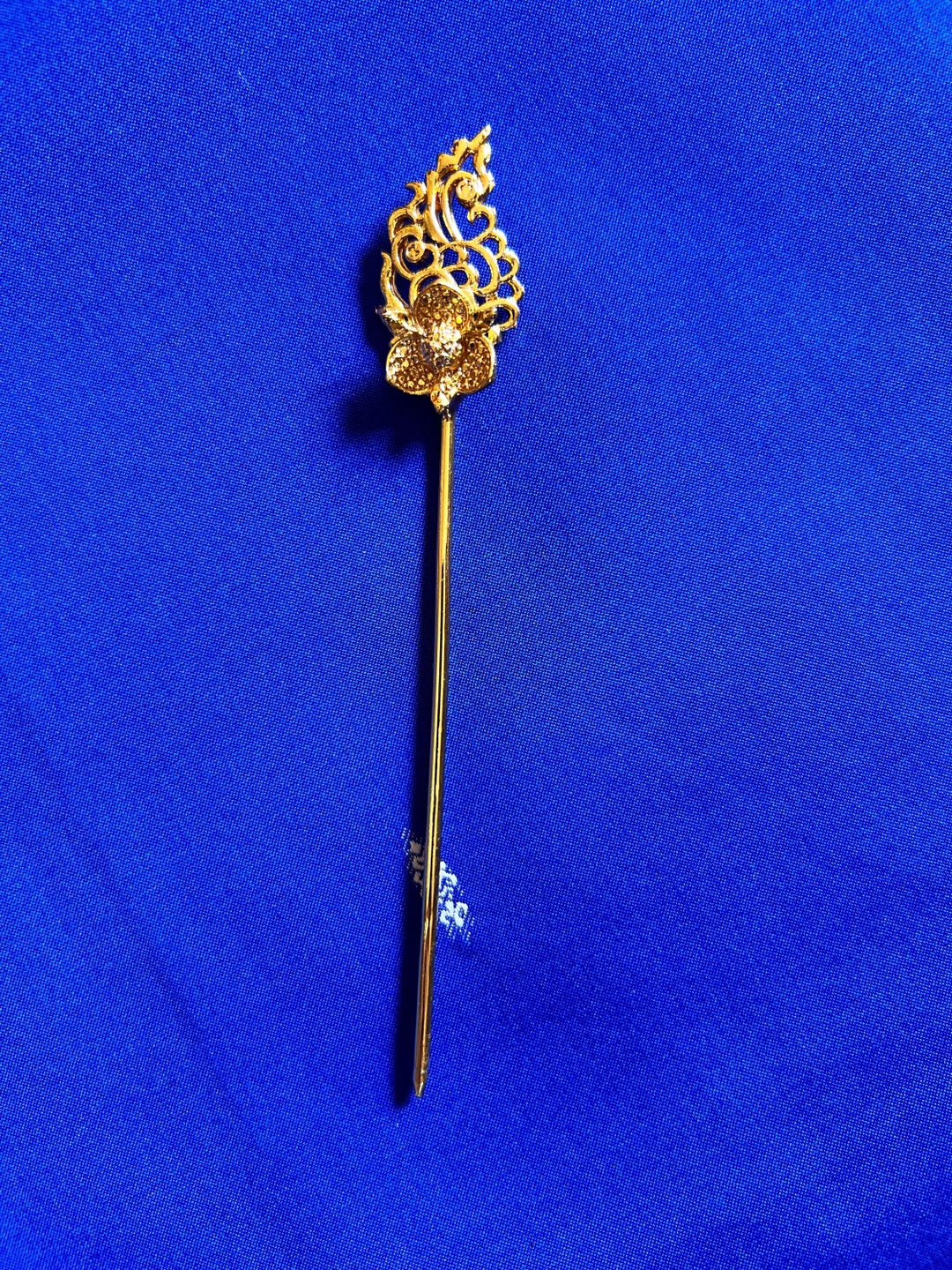 Small Hair Stick, Khmer Made Romdul Flower Hair Pin, Thai Hair Jewelry ...