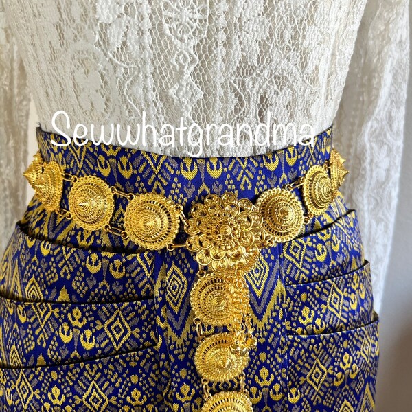 Khmer Belt Gold - Etsy