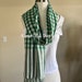 65x25 Green Cambodian Kroma, Khmer Krama, Khmer Scarf, Khmer USA Shop ...