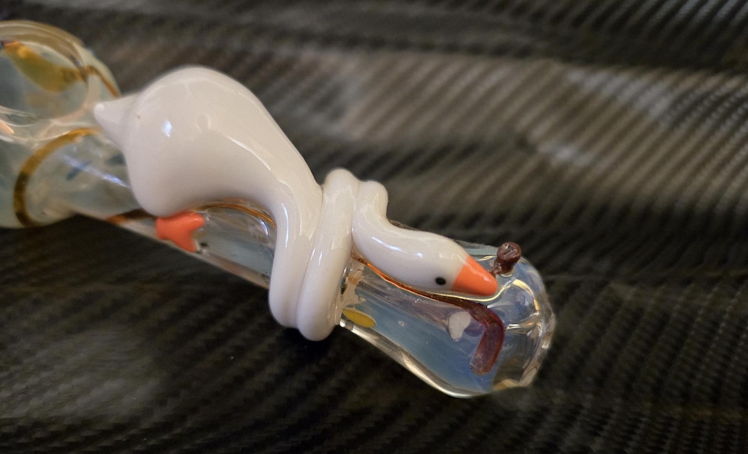 Long Goose With a Pipe - Jimwillie - Etsy