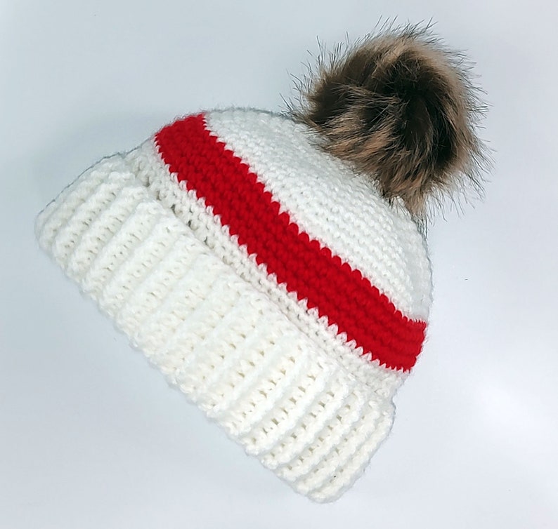 Taylor Swift Inspired Crochet Beanie Pattern Kansas City Chiefs Game ...
