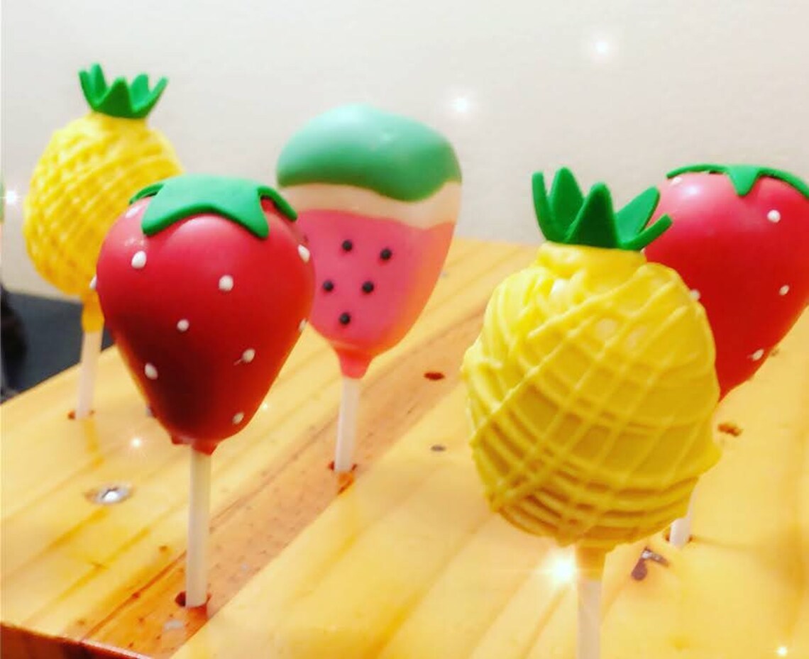 Fruit Cake Pop | Etsy