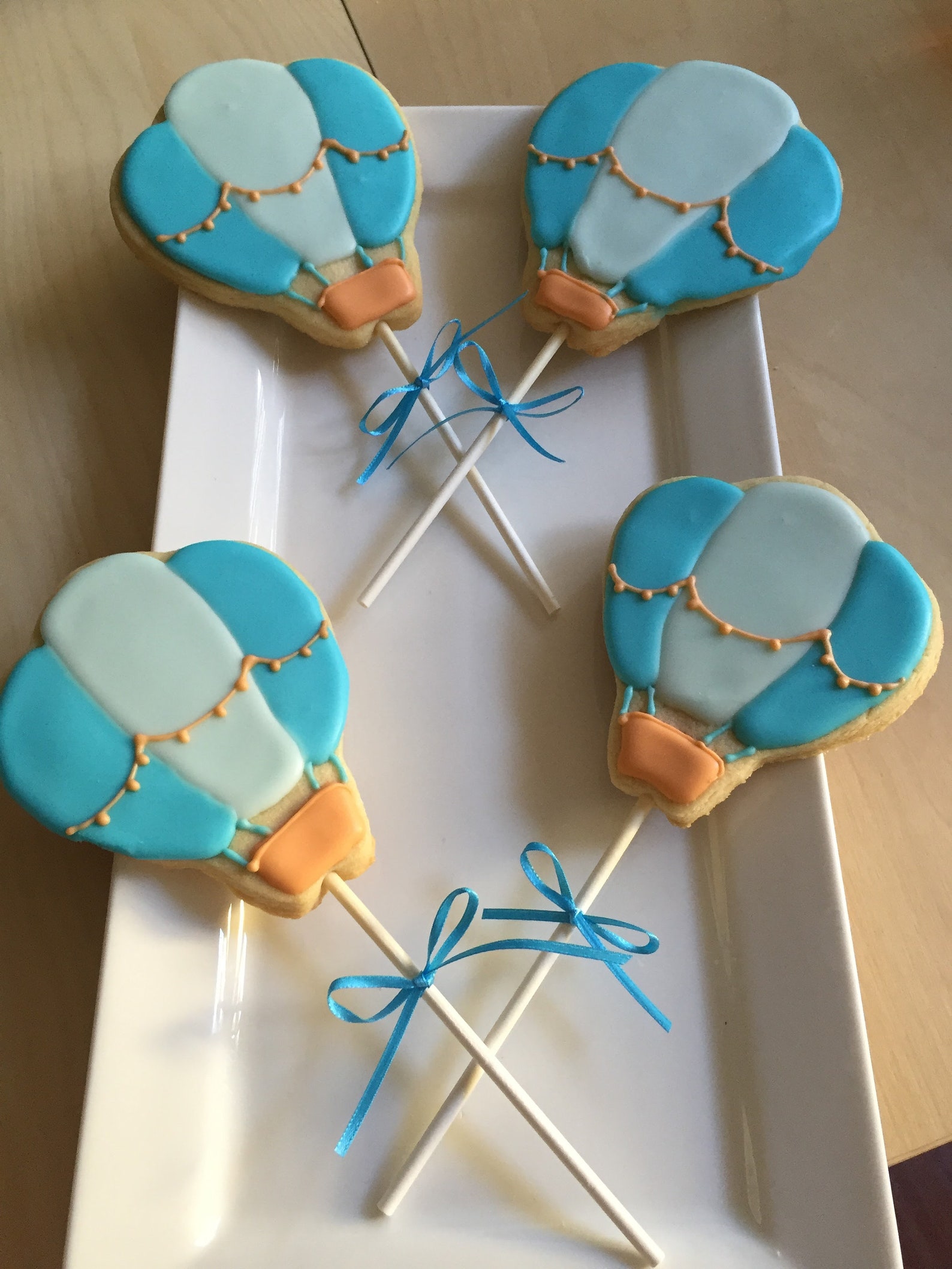 Hot Air Balloon Cookies - Etsy