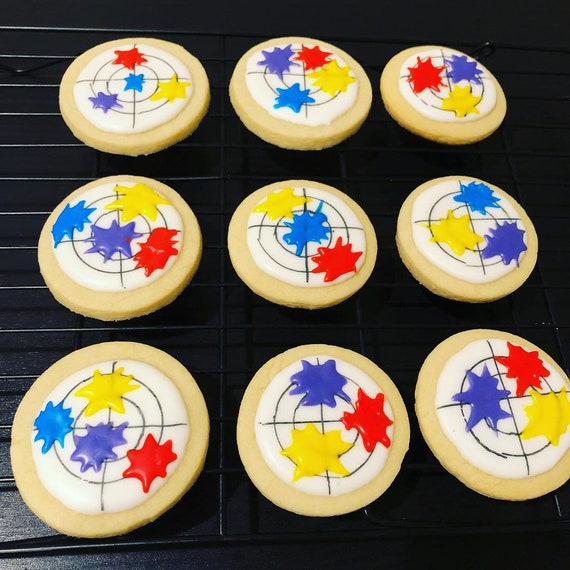 Paint Ball/target Cookies - Etsy