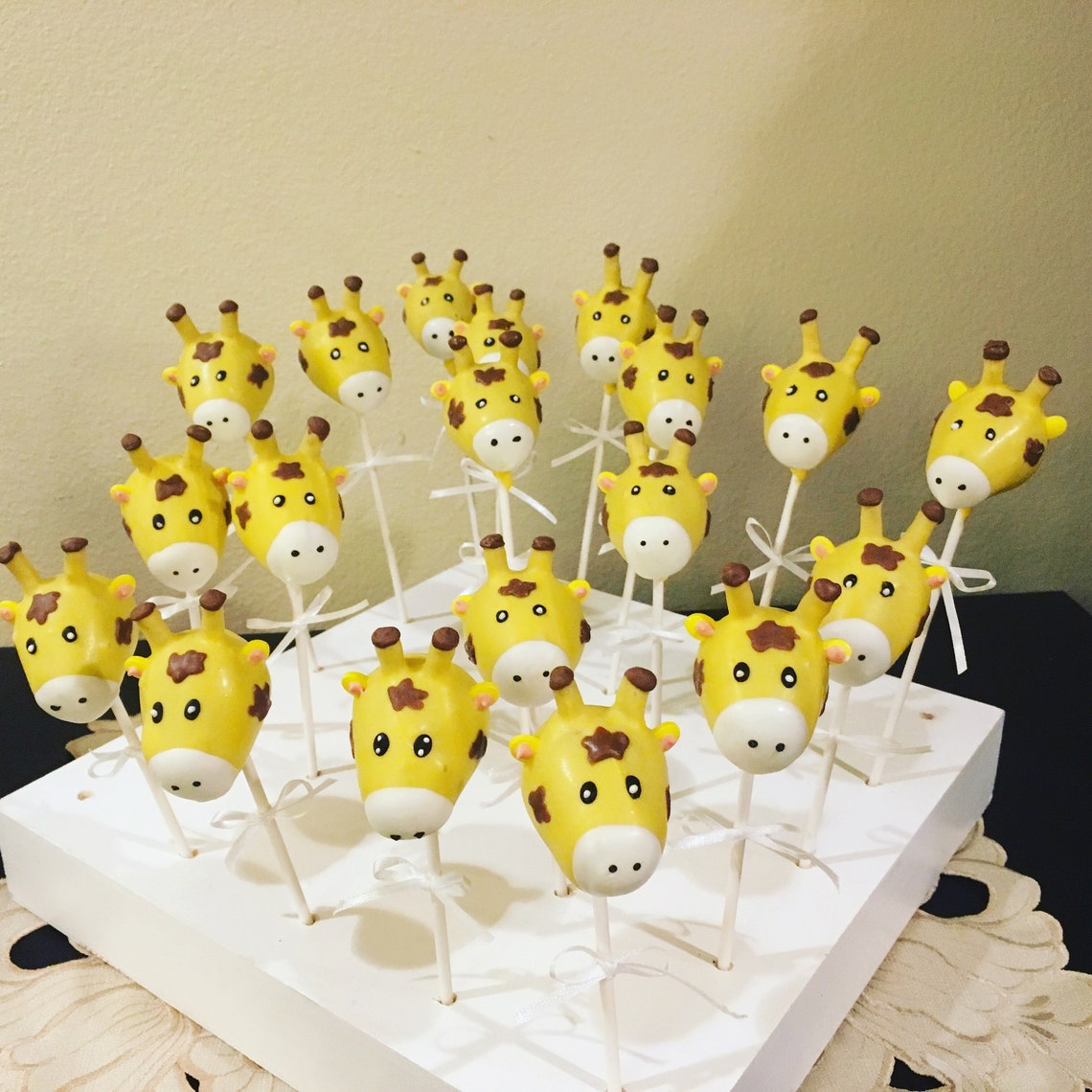 Giraffe Cake Pop | Etsy