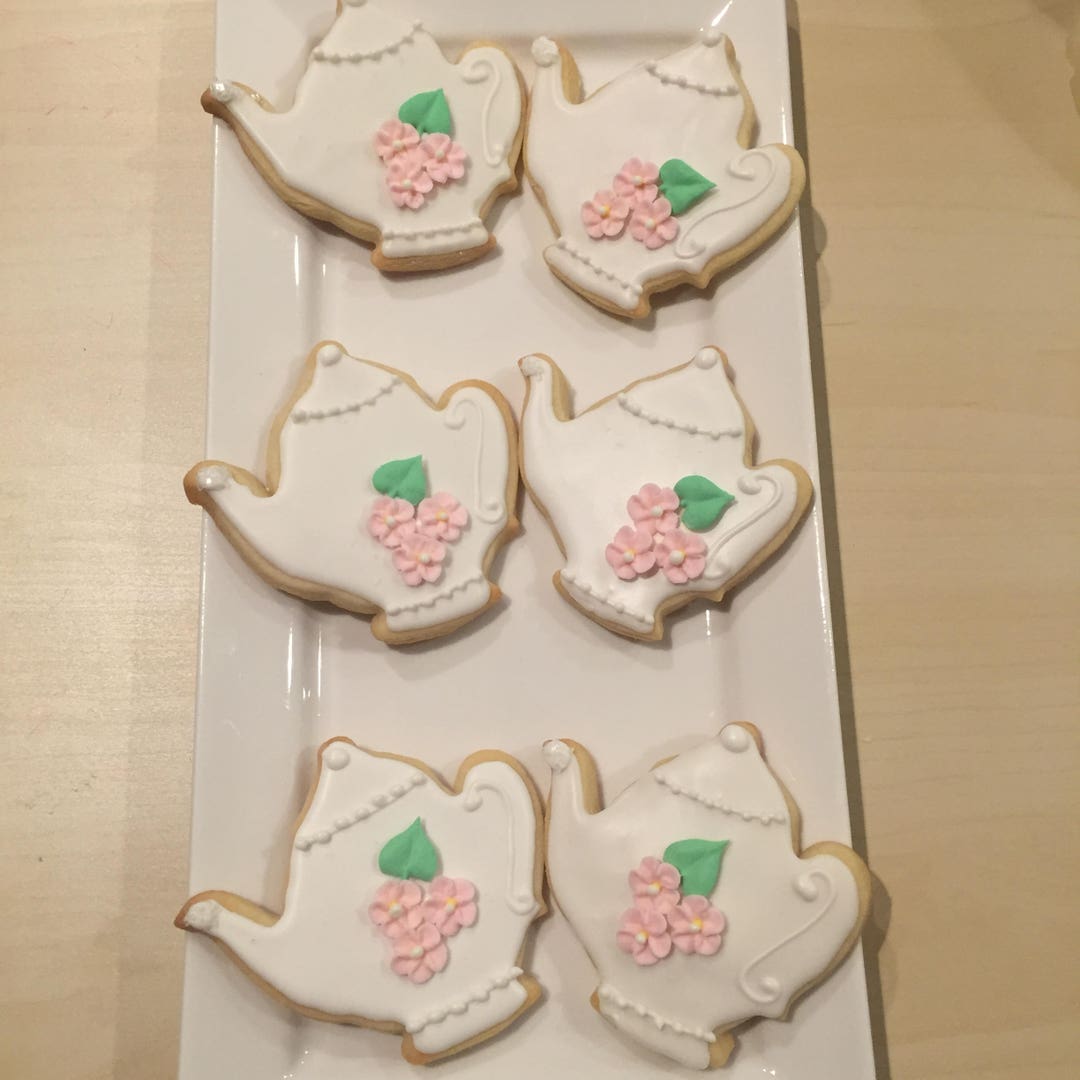 Tea Pot Cookies - Etsy