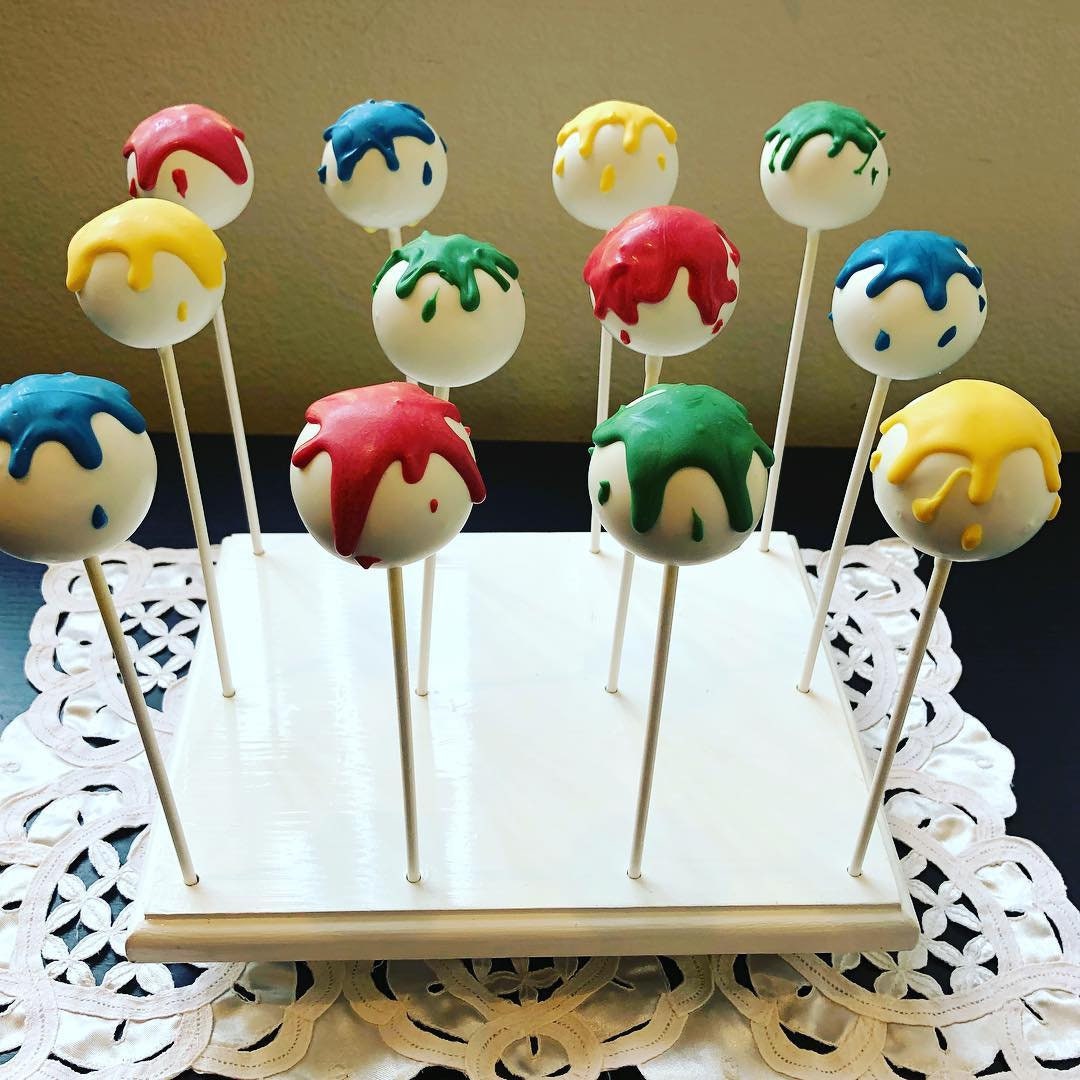 Paint Ball Cake Pops - Etsy