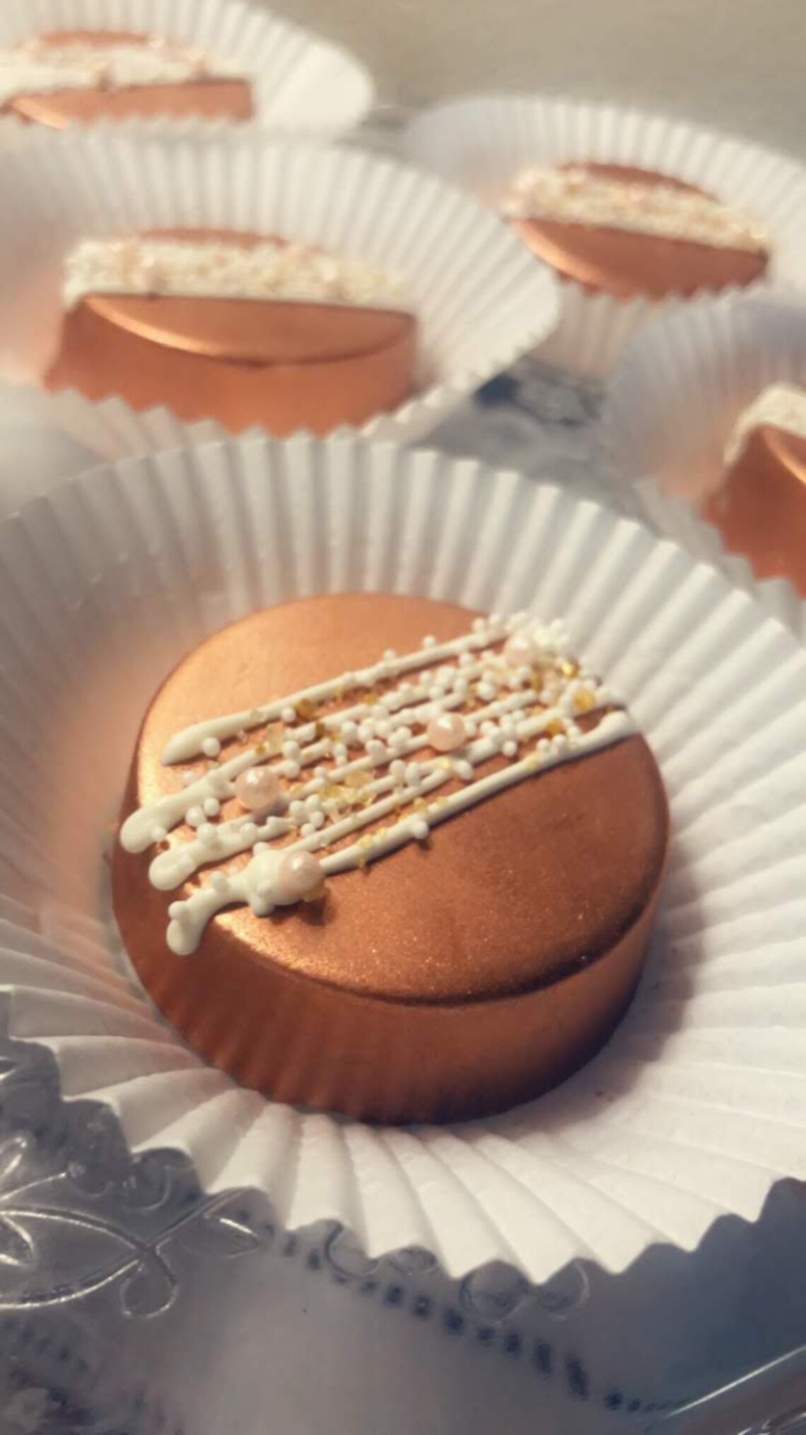 Rose Gold Chocolate Covered Oreos - Etsy