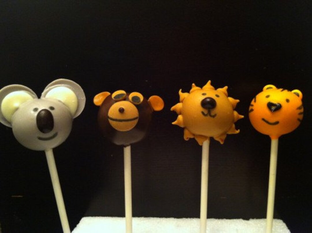 Zoo Animal Cake Pops - Etsy