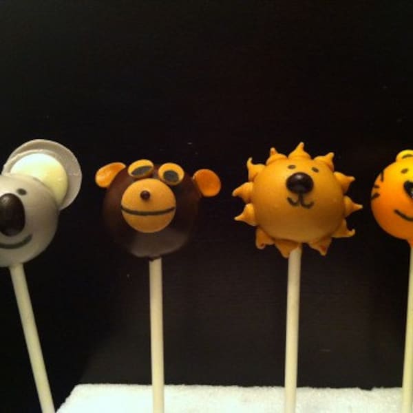 Animal Cake Pops - Etsy