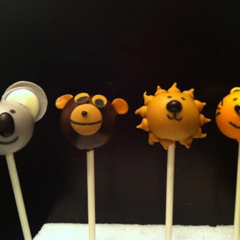 Animal Cake Pops - Etsy