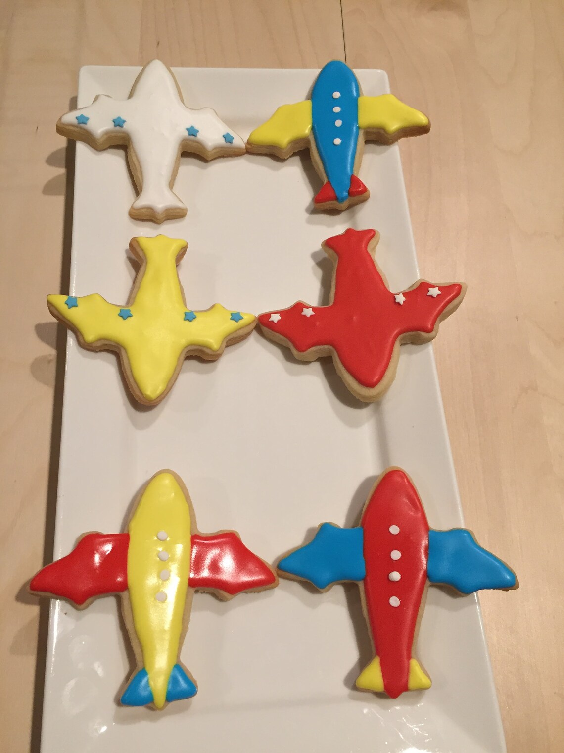 Airplane Sugar Cookies - Etsy