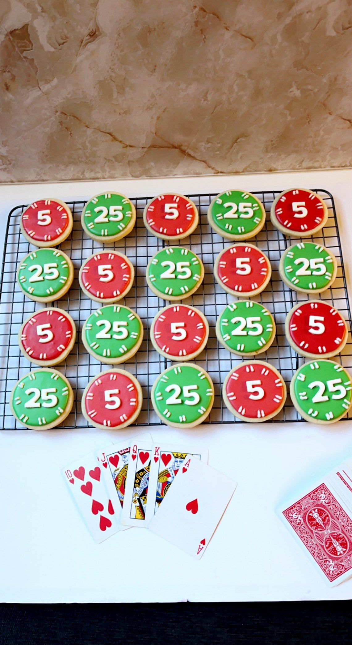 Poker Chips Sugar Cookies - Etsy