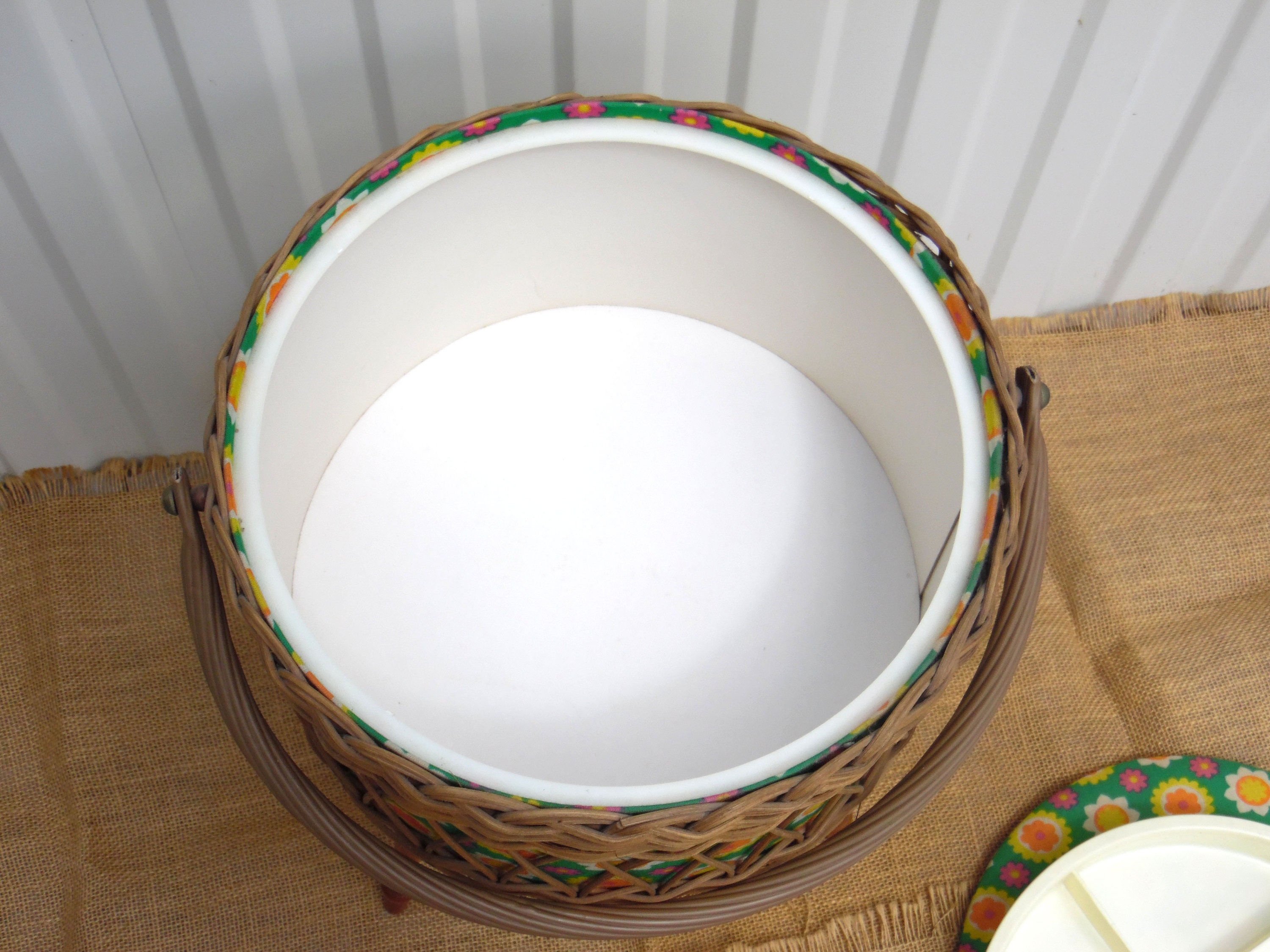 Vintage Sewing Box Vintage Knitting Basket Jewelry Box | Etsy