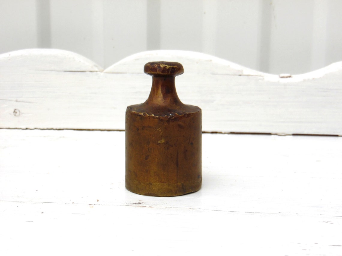 Antique Brass Scale Weight 500g Kitchen Decor - Etsy