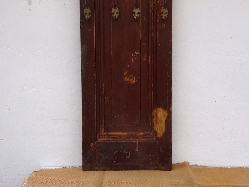 Primitive Wooden Coat Rack Window Sash Shabby Style Coat - Etsy