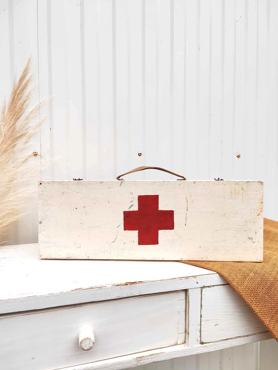 Rustic Wooden Medical Box First Aid Box Rustic Home Decor - Etsy