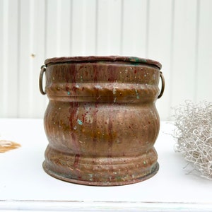 Vintage Copper Planter Pot - Home Decor - Indoor Garden - Etsy