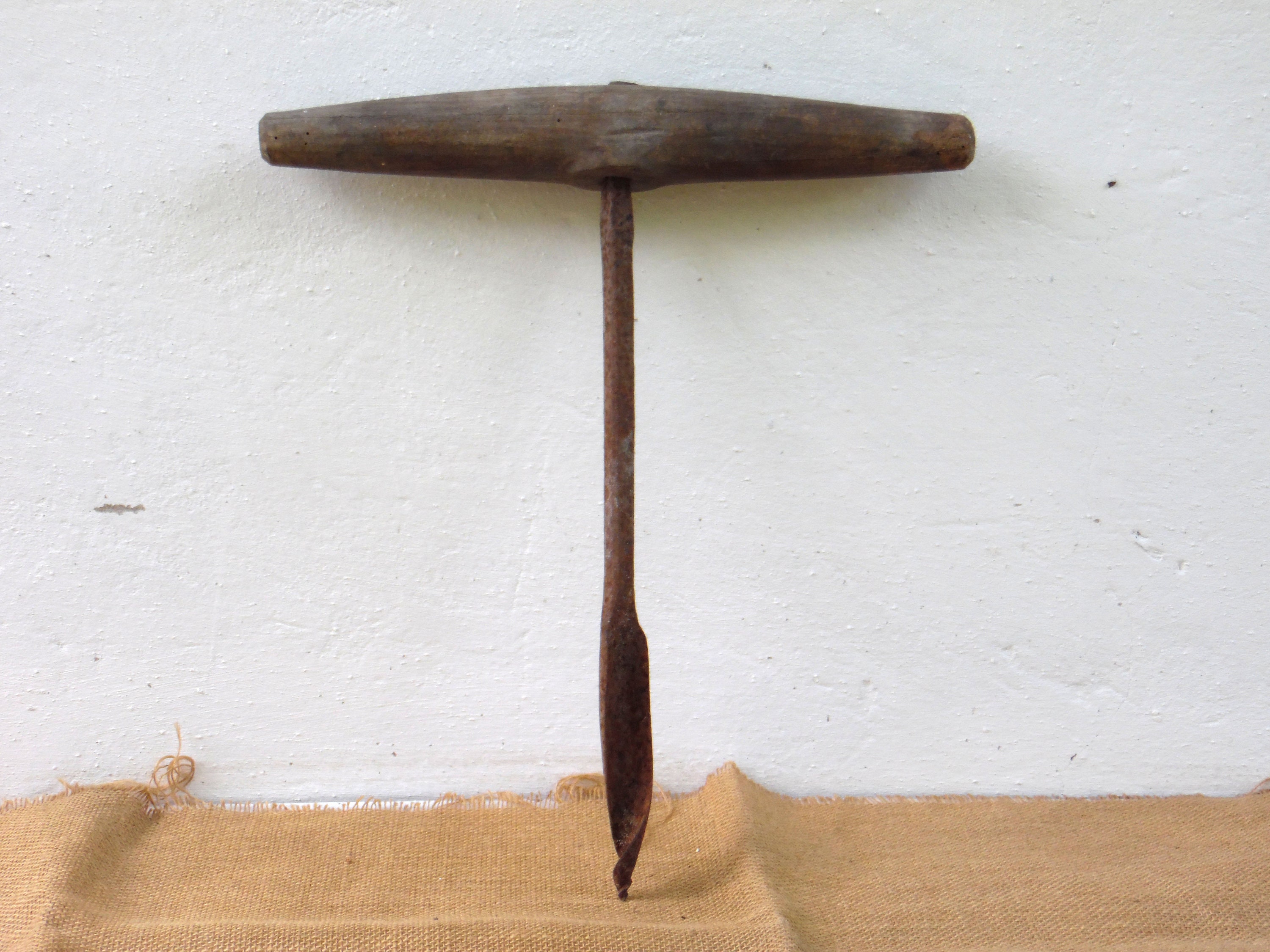 Primitive Hand Tool Vintage Tools Rustic Hand Drill | Etsy