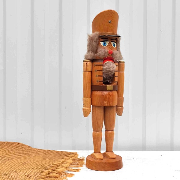 Wooden Nutcracker Soldier - Etsy