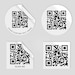 Custom QR Code Stickers, QR Code Package Brand Name Stickers, Custom ...