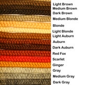 Curly Crepe Hair Wool Braided Doll Hair Pull Wool or Theatrical Hair by ...