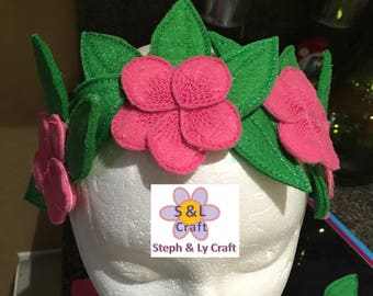 Polynesian Flower Crown - Etsy