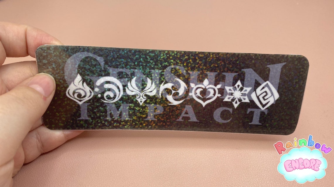 Genshin Impact Bookmarks - Etsy