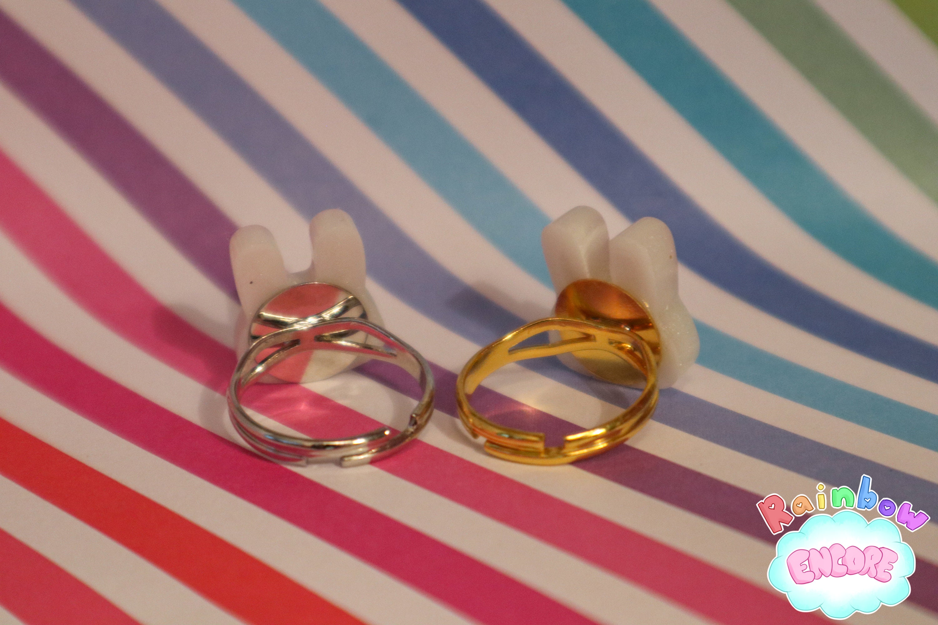 White Rabbit Ring | Etsy