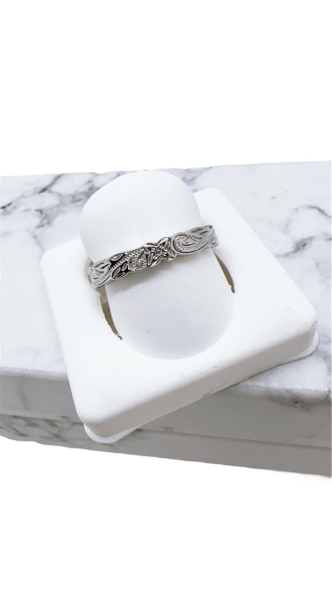 3mm Hawaiian Hamilton Silver Ring - Etsy