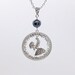 Hawaii Hula Girl : Hamilton Silver Necklace With Shell Pearls - Etsy